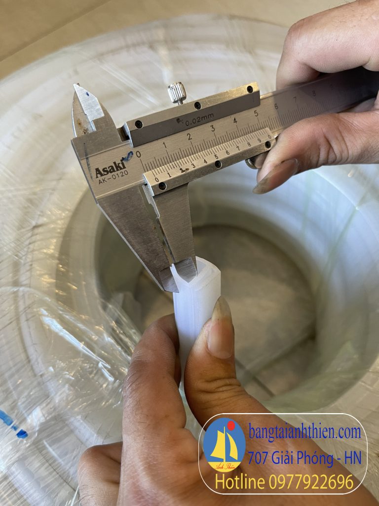 Gioăng silicon E16 chịu nhiệt, gioăng dùng cho tủ cơm, tủ sấy màu trắng