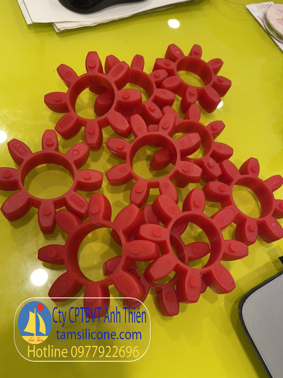 Khớp nối hoa thị GR-38 màu đỏ